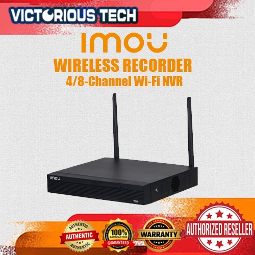 IMOU Wireless Recorder 4/8-Channel Wi-Fi NVR 1080P FHD Video Two-way ...