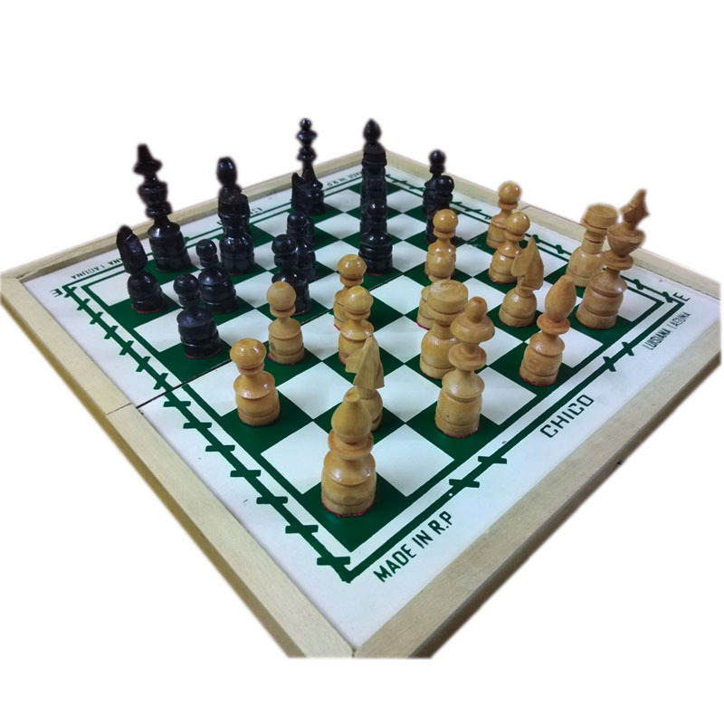 Wooden Chess Set (Chico Size) | Shopee Philippines
