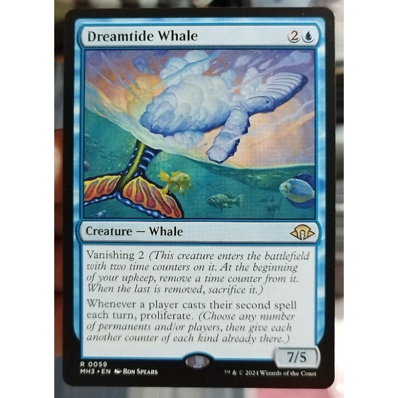 Dreamtide Whale (Magic the gathering) | Shopee Philippines