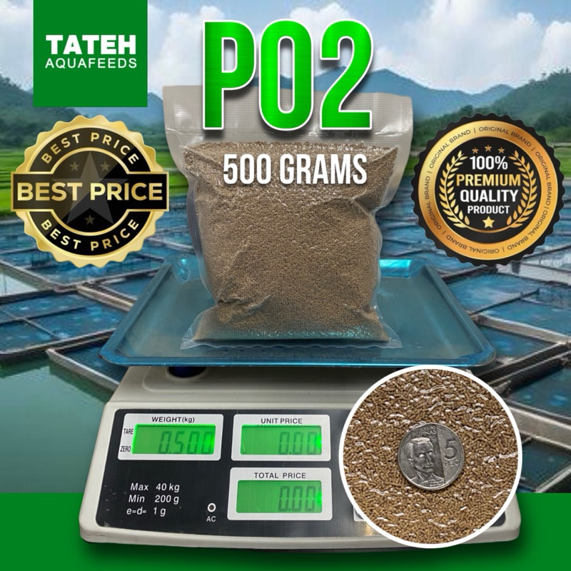 PO1 PO2 PO3 by Tateh Fish Pellets 75g & 500g | Fish Bai | Goldfish | Betta | Guppy | Saki Hikari ...