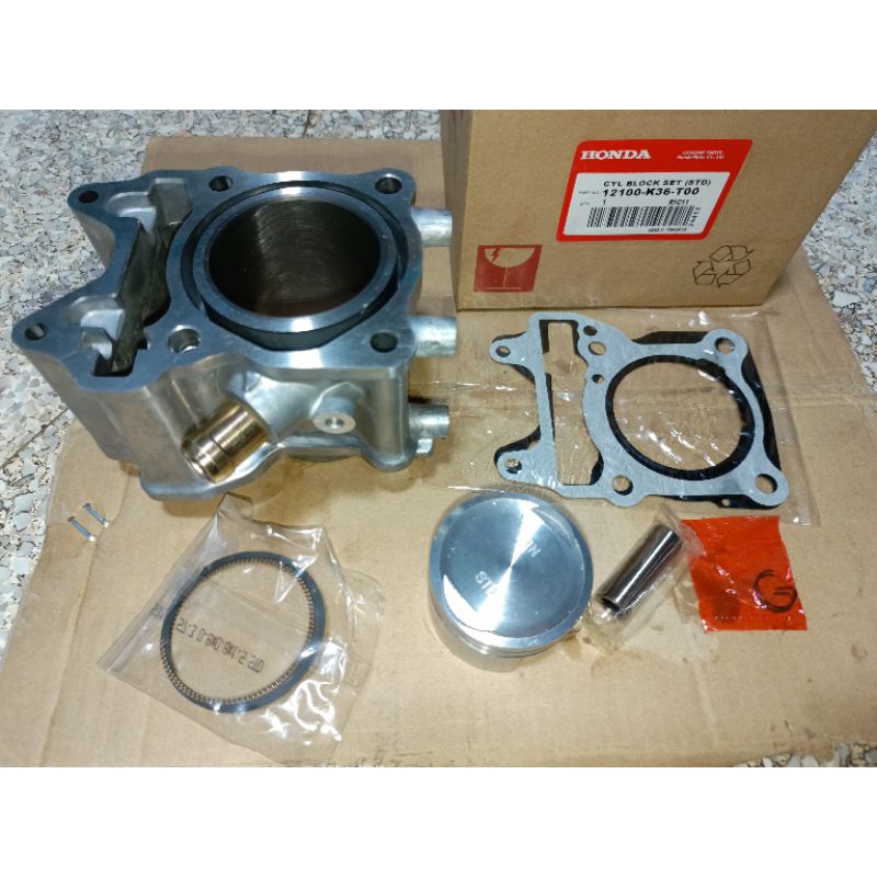 honda Click 150 cylinder block complete set | Shopee Philippines