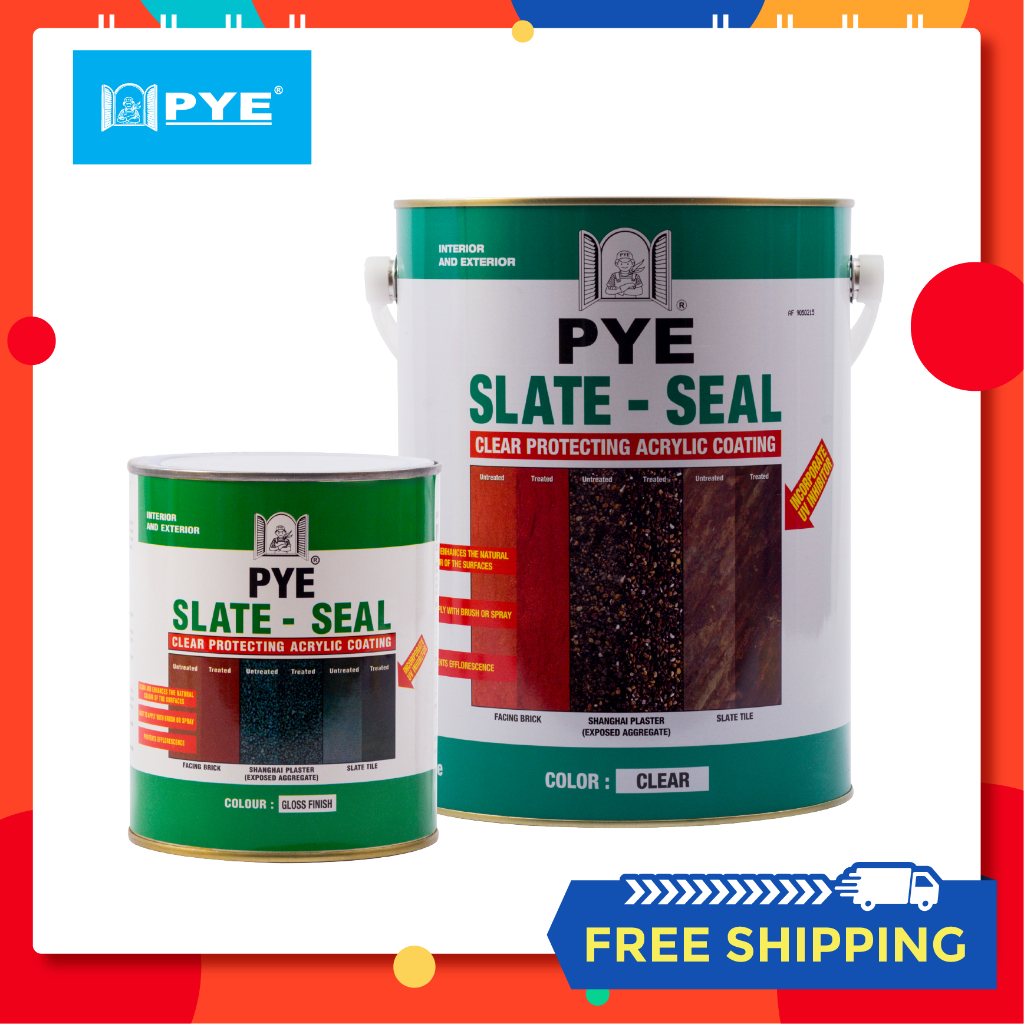PYE Slate-Seal - Clear Protecting Acrylic Sealer | Shopee Philippines