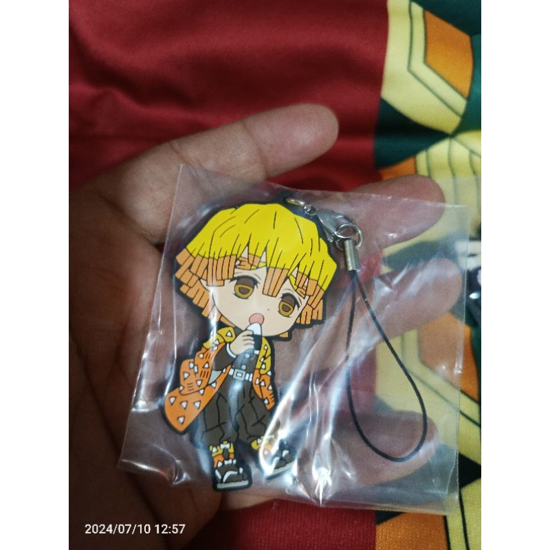 demon slayer zenitsu agatsuma keychain ichiban kuji with original box ...
