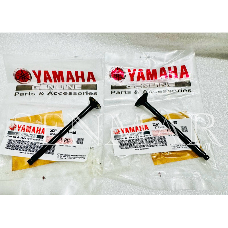 NMAX V1 ENGINE VALVE EXHAUST / INTAKE VALVE GENUINE STOCK YAMAHA ...