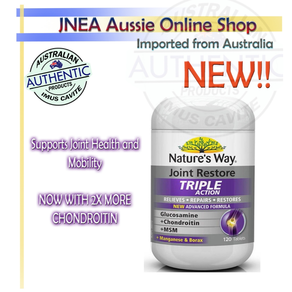 Nature's Way Joint Restore Triple Action 120 tablets | Shopee Philippines