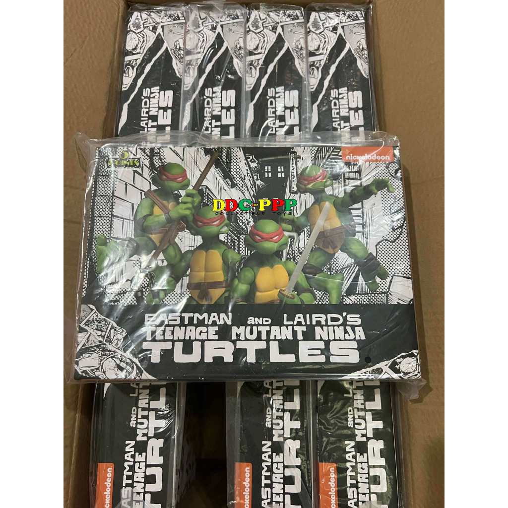 MEZCO 5 POINTS PLUS TEENAGE MUTANT NINJA TURTLES TMNT DELUXE SET by ...