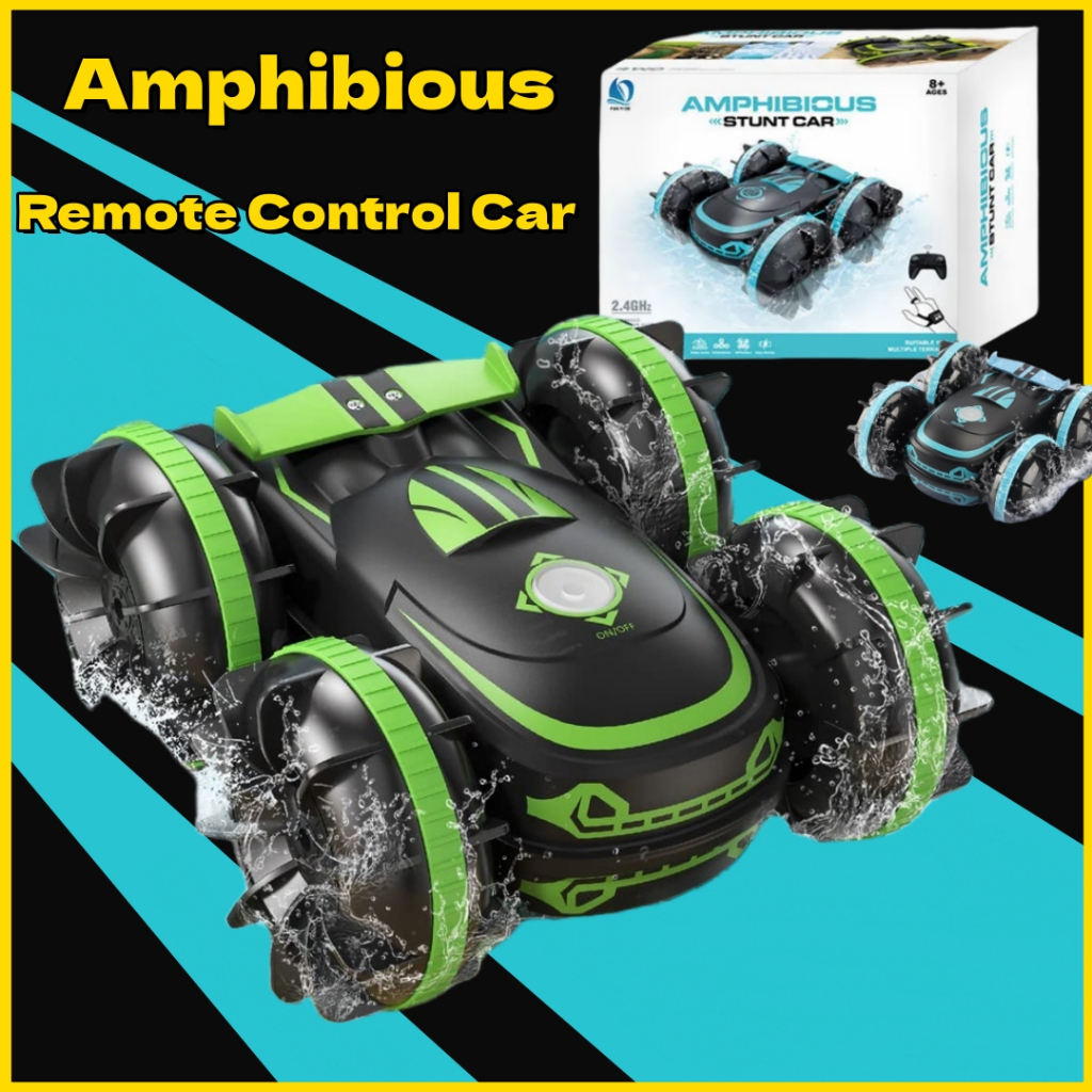 Amphibious Stunt Car Gesture Induction Flip 360 Degree Remote Control ...