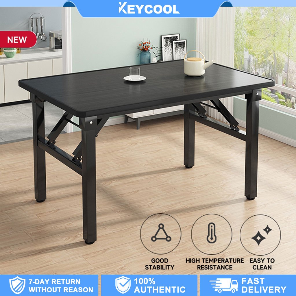 Keycool Foldable Table Desk Multipurpose Dining/Computer Study Table ...