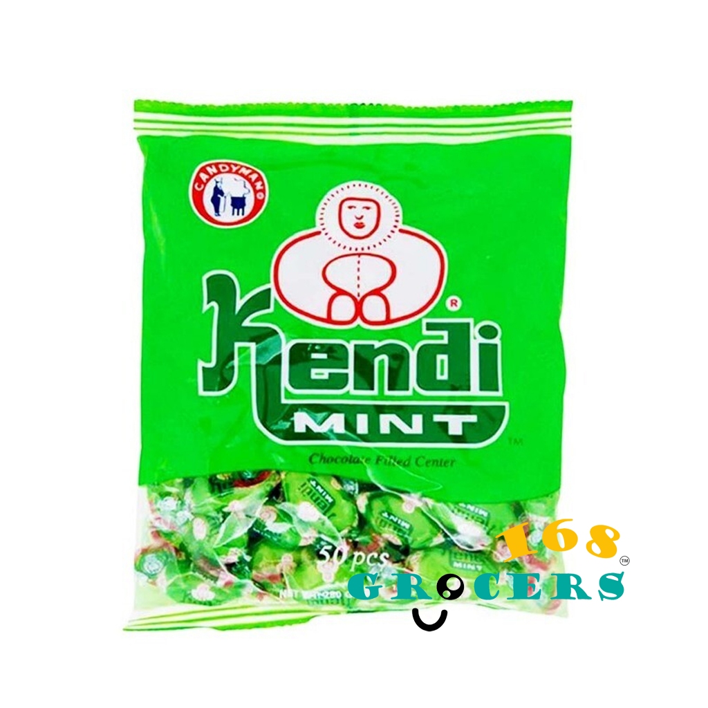 Kendi Mint Candy (Chocolate-filled Center) Approx 25pcs / Approx 50pcs ...