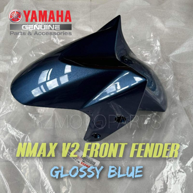 NMAX V2 FRONT FENDER GLOSSY BLUE | Shopee Philippines