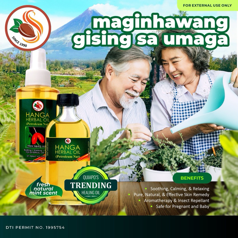 hanga herbal oil (Langis sa Quiapo) | Shopee Philippines