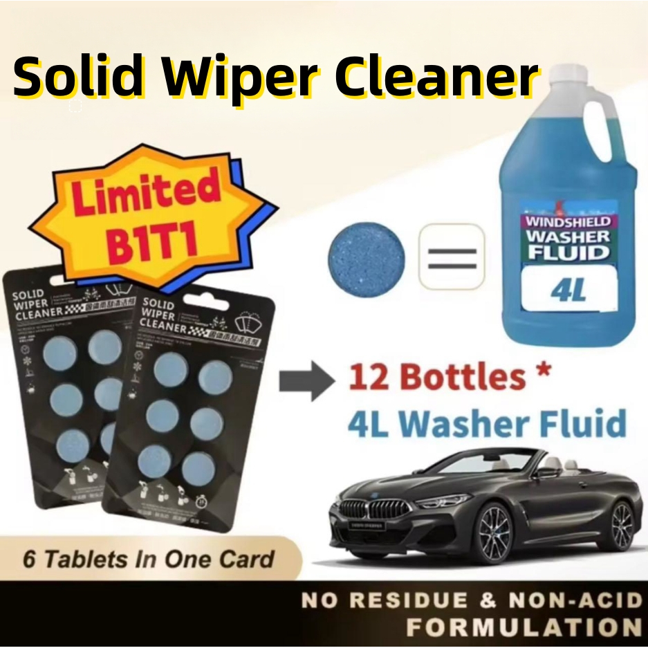 Car Windshield Cleaner Glass Solid Wiper Cleaner For Any Glass ...