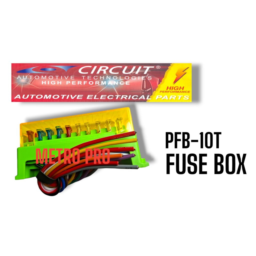 CIRCUIT FUSE BOX PFB-10T MADE IN JAPAN | Shopee Philippines