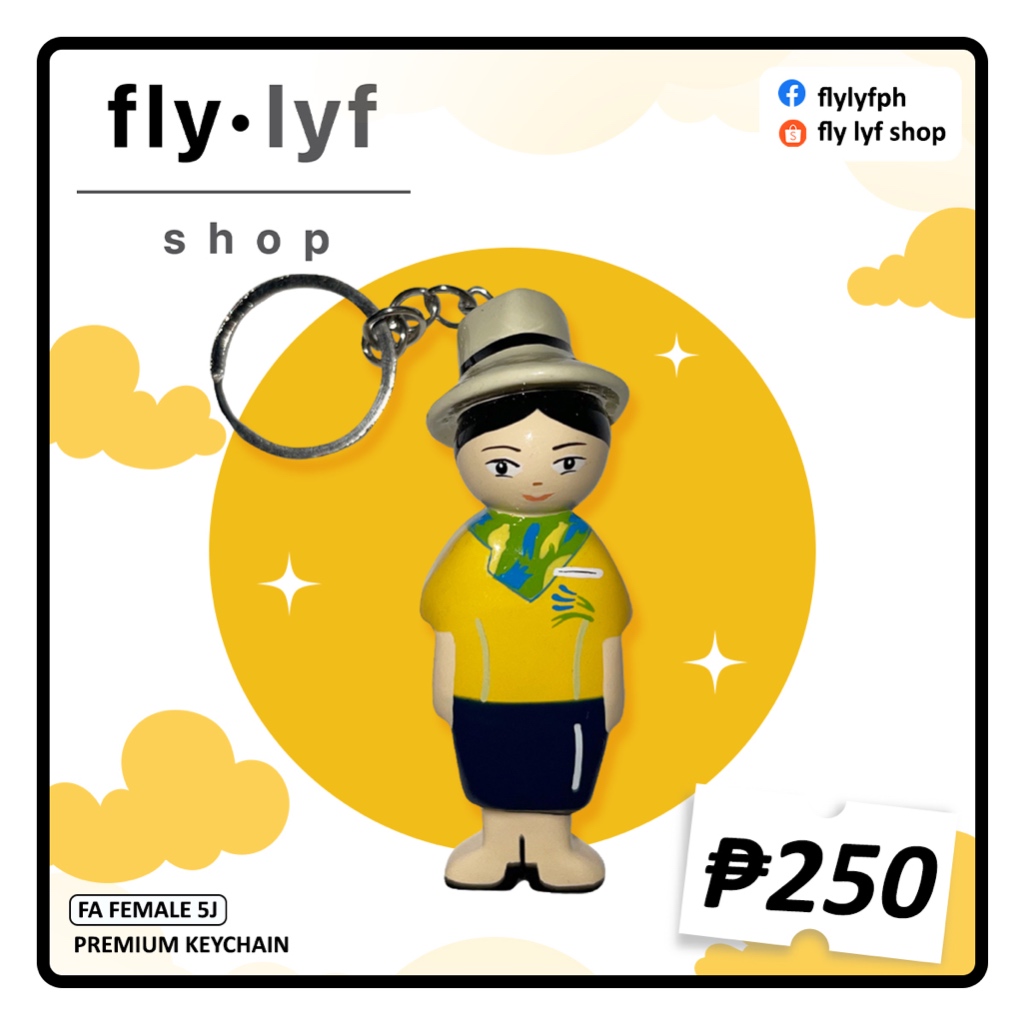 Cebu Pacific Cabin Crew Female Keychain | Shopee Philippines