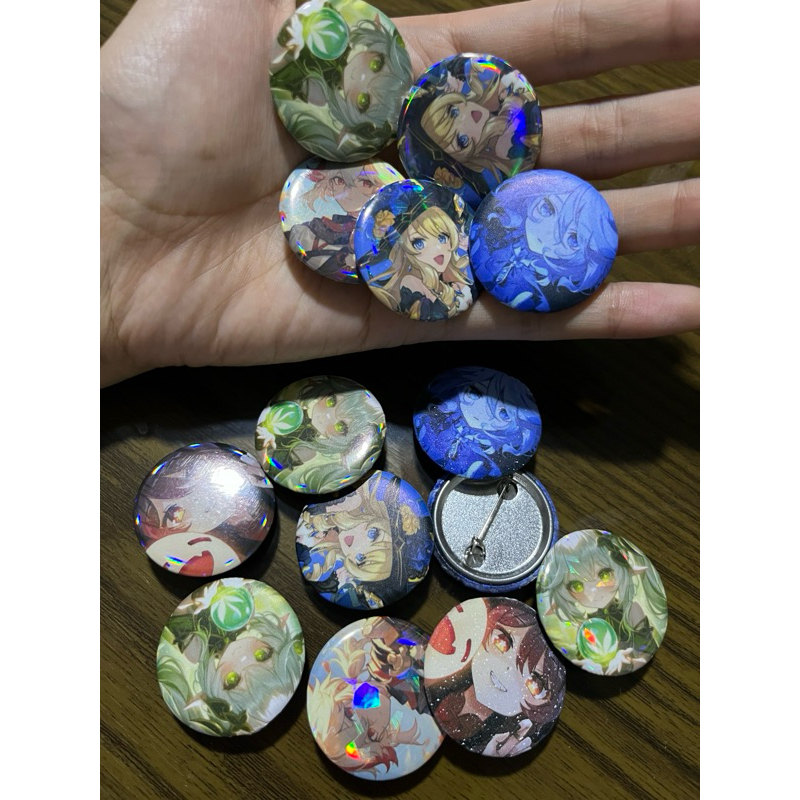 Personalized/Customized Button Pin for souvenirs, bag, wallet, etc ...