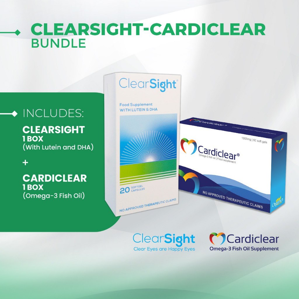 Clearsight 1 box and Cardiclear 1 box Bundle | Shopee Philippines