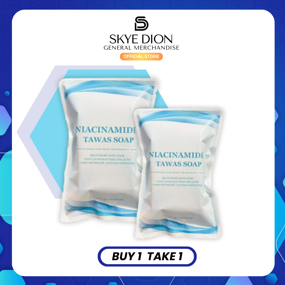 SKYE DION Buy 1 Take 1 Niacinamide Tawas Soap | Shopee Philippines