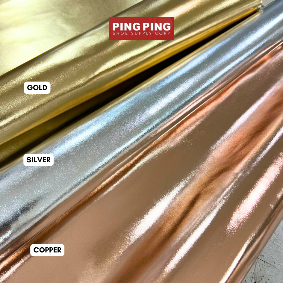 Madison Metallic Pearlized Glossy Faux Leather for Shoes, Bags, Wallets ...