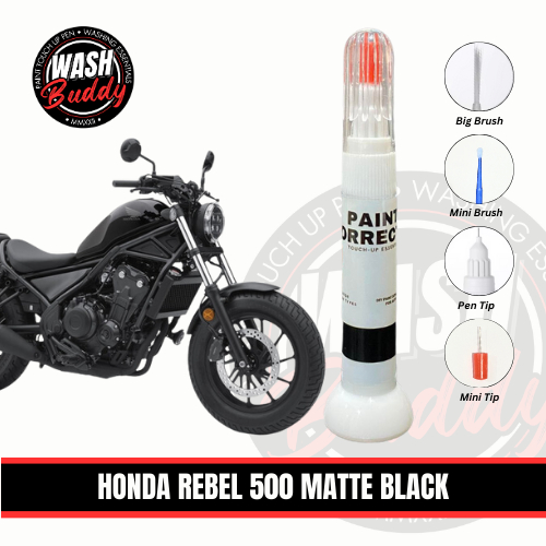 Honda Rebel Matte Black Color Touch Up (Paint Correct) | Shopee Philippines