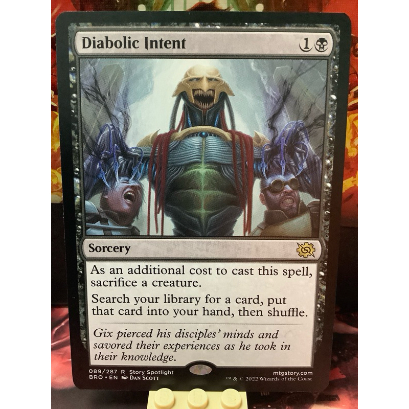 MAGIC: The Gathering - Diabolic Intent (The Brothers’ Way) | Shopee ...