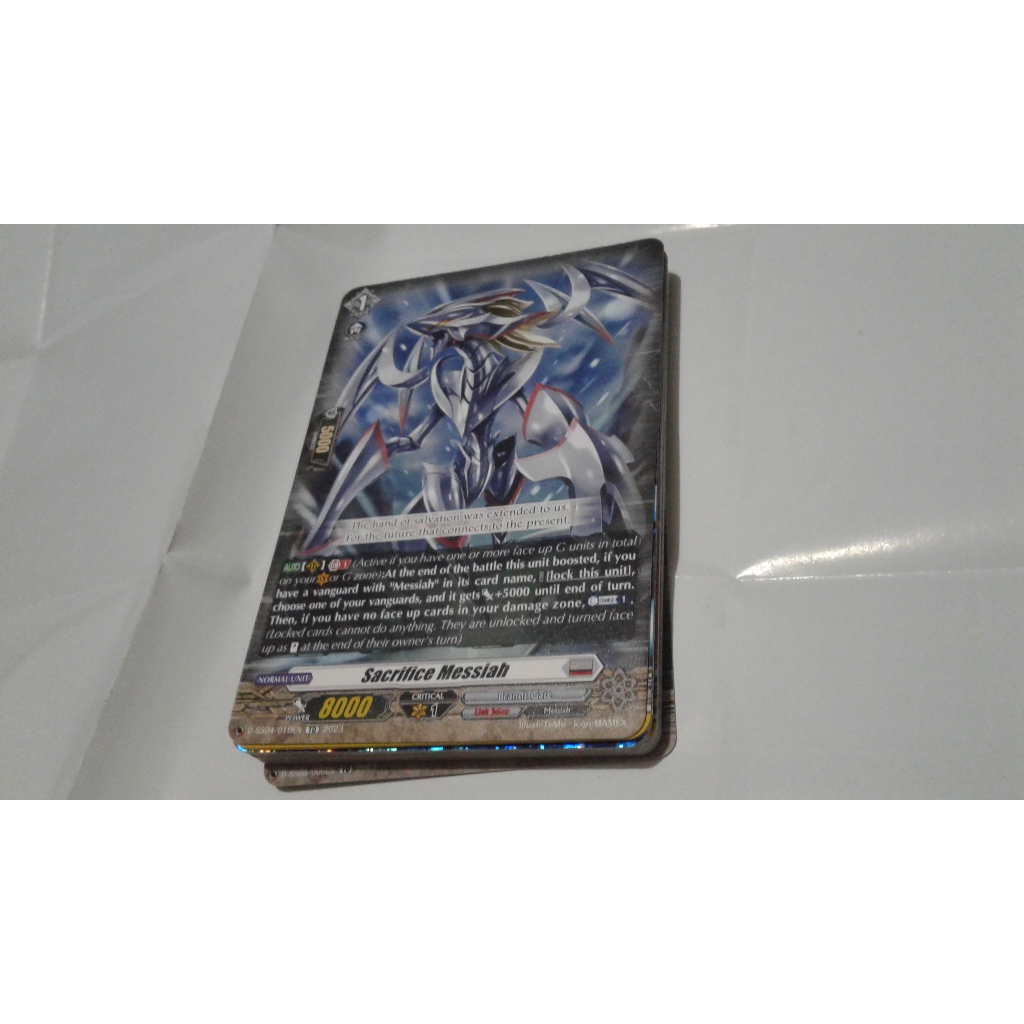 SACRIFICE VANGUARD CARD 1 ONE PIECE TCG MESSIAH ENGLISH VERSION DZ BT ...