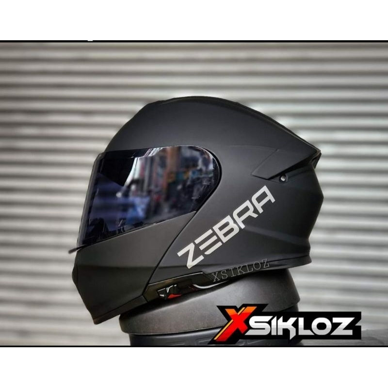 Zebra Ritzy Modular Helmet Dual visor original. | Shopee Philippines