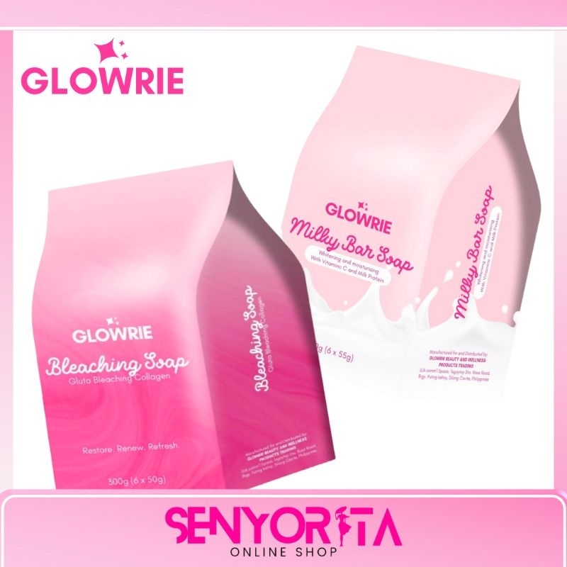 Glowrie Soaps (6 bars in each pack) | Shopee Philippines