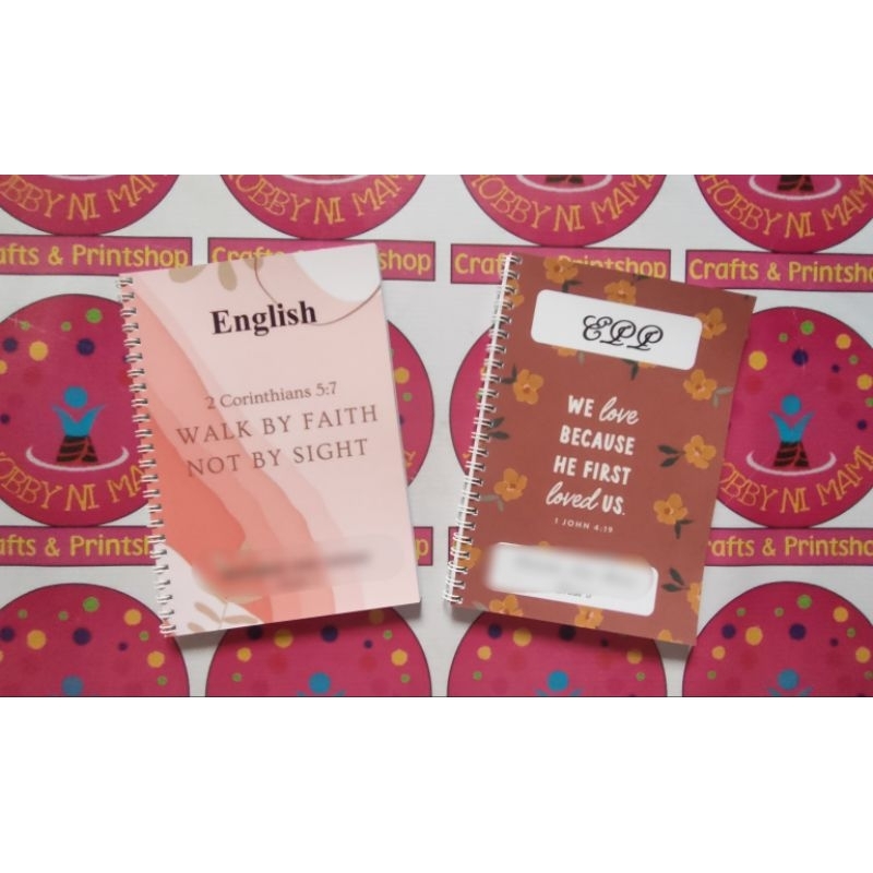 Personalized Notebook (Motivational Theme) | Shopee Philippines