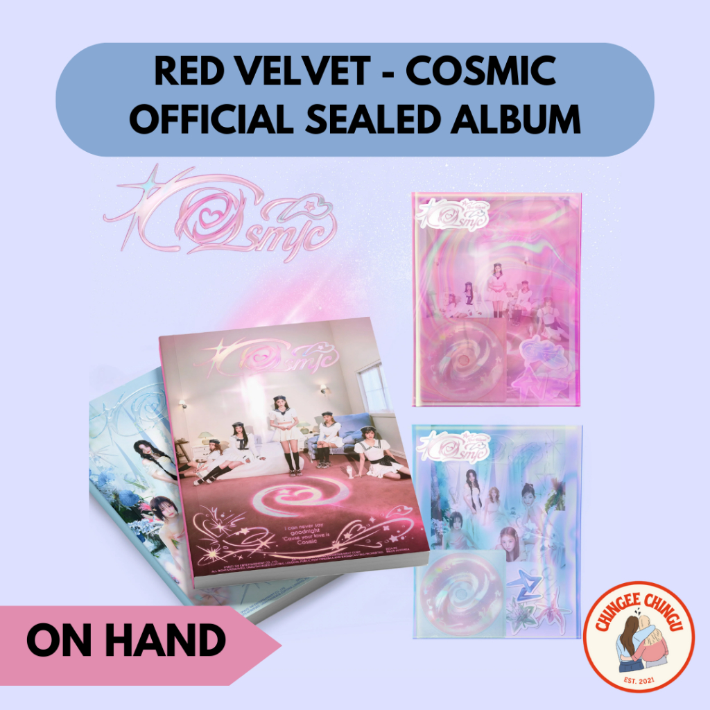 [ONHAND] RED VELVET - COSMIC OFFICIAL SEALED ALBUM | Photobook Hotel ...