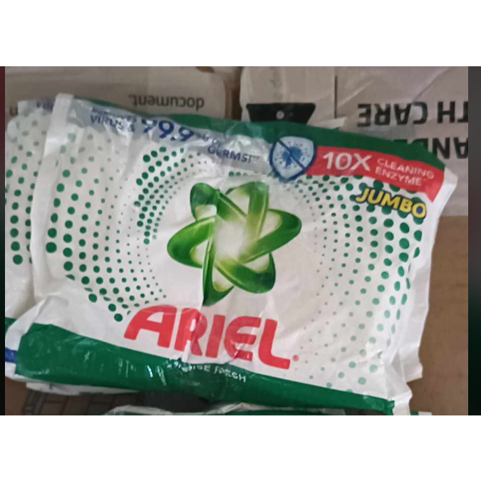 ARIEL POWDER LAUNDRY DETERGENT SOAP ANTIBAC JUMBO TWIN PACK 70G 6PCS ...