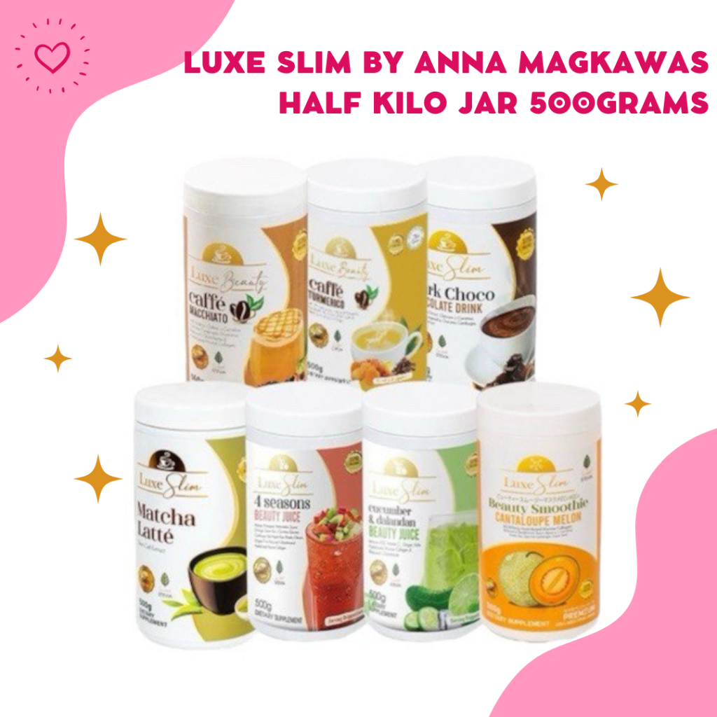 Luxe Slim Half Kilo Jar by Anna Magkawas | Shopee Philippines