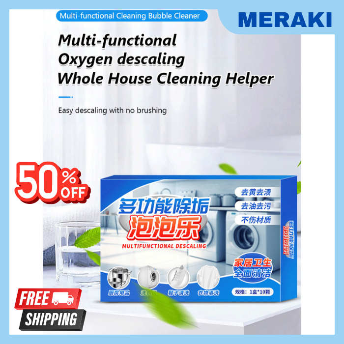 CLEANING POWDER Multi-purpose cleaning effervescent tablets easily ...