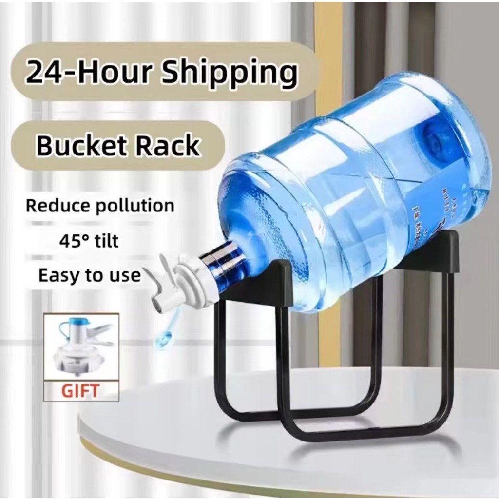 Portable Detachable Bracket Bottled Water Holder Rack with Bracket ...