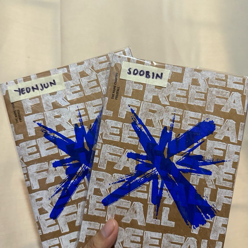 Unsealed TXT Freefall Gravity - NO PHOTOCARDS | Shopee Philippines