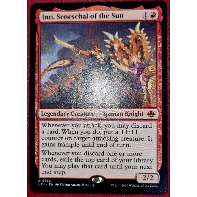 MTG Inti, Seneschal of the Sun LCI (Nonfoil) | Shopee Philippines