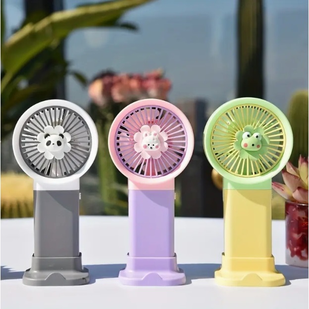SKYSHOP USB VER.2 Cartoon Mini Fan Charging Silent Big Wind Super Long ...