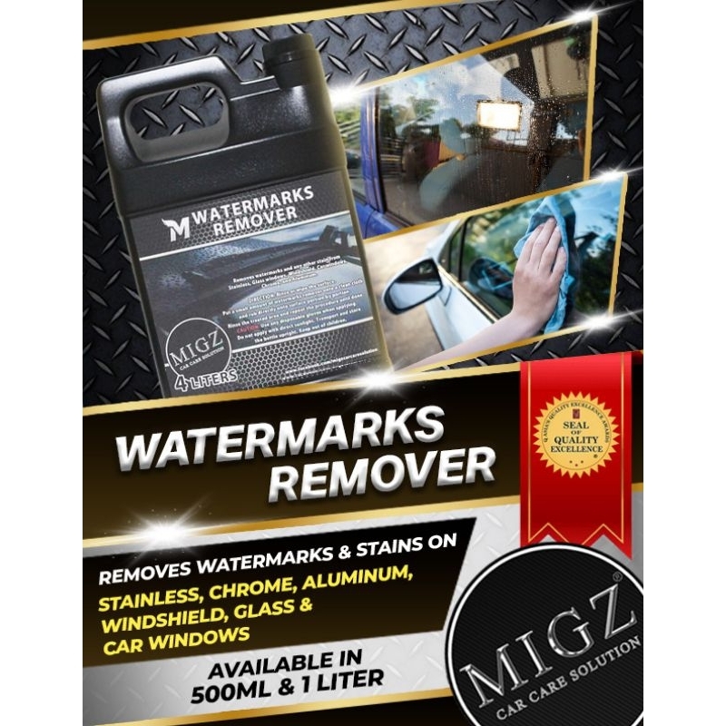MIGZ Watermarks Remover 4 LITERS | Shopee Philippines