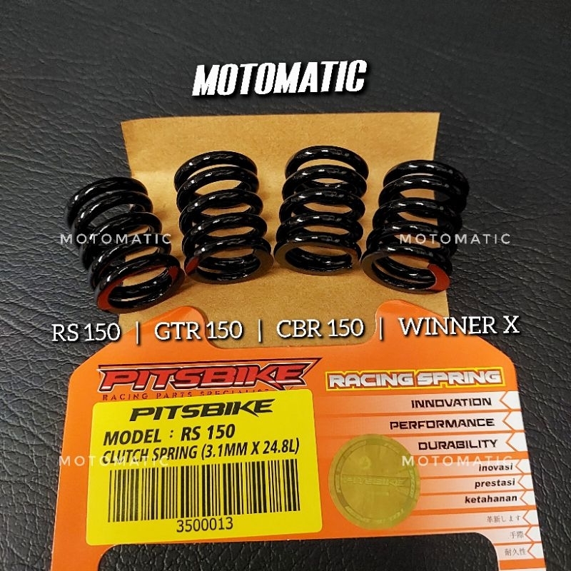 Pitsbike Clutch Spring | 4 PCS | RS150, GTR150, CBR150, WINNER X ...
