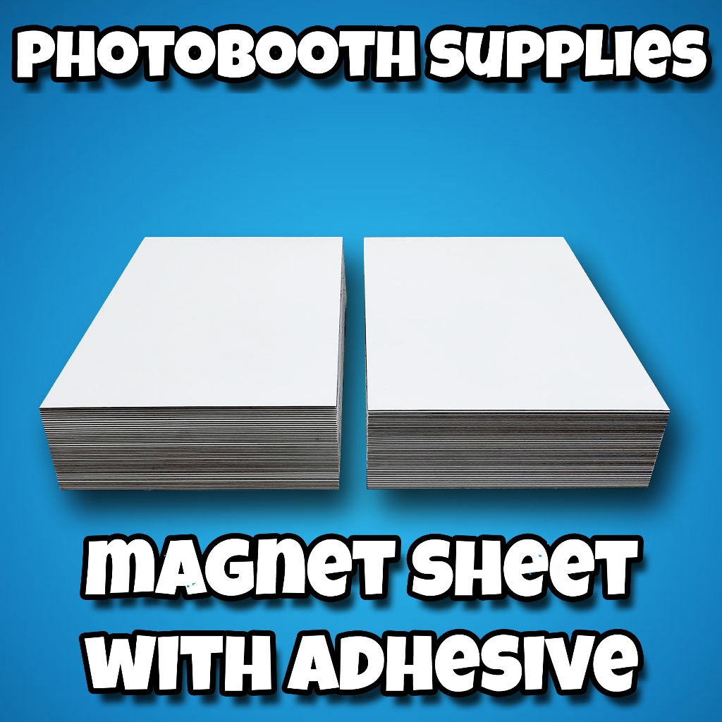 MAGNET SHEET WITH ADHESIVE 0.5MM THICKNESS | Shopee Philippines