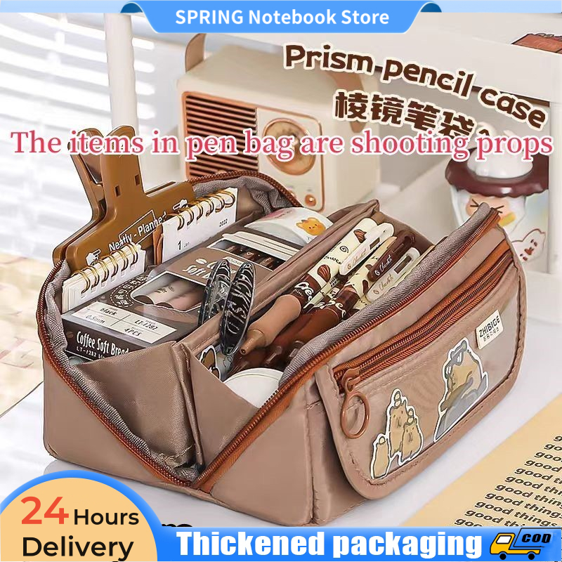 10 Layers Stationery Bag Pens Case Large Capacity Stationary Case ...