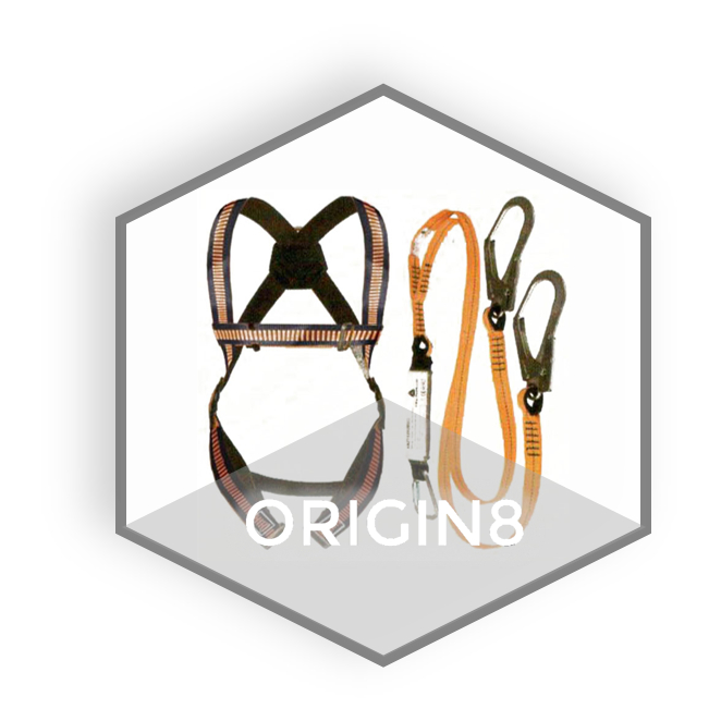 ELARA 282 DELTA PLUS FALL ARRESTER SYSTEM KIT HARNESS AND FALL ARRESTER ...