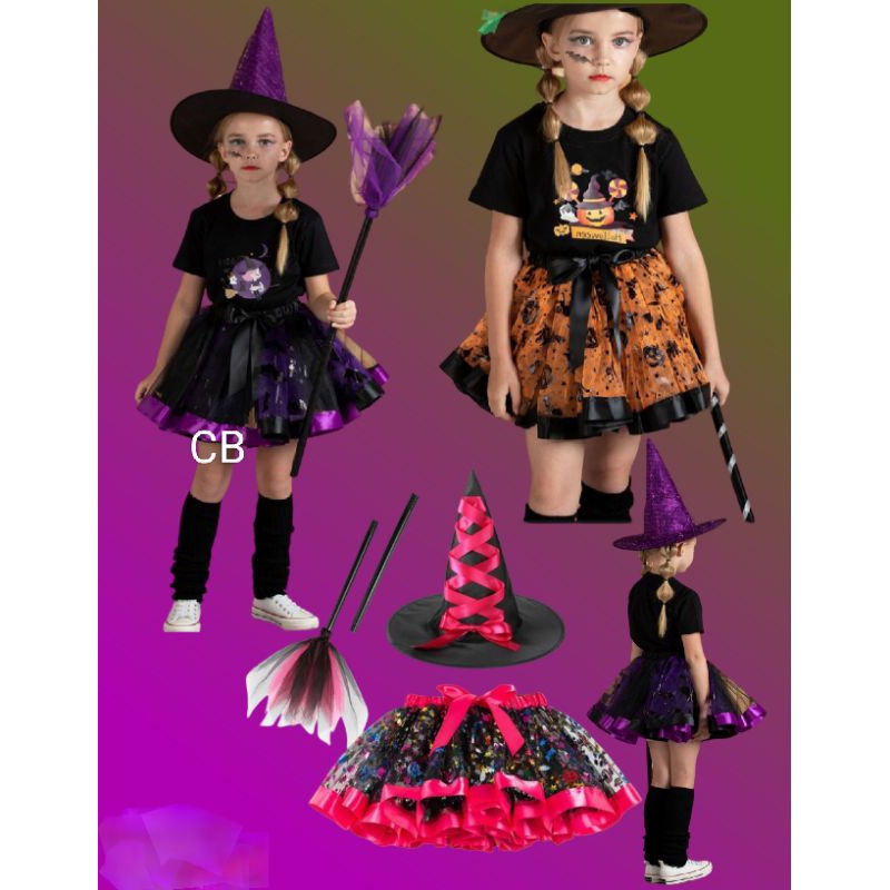 Witch Halloween costume for kids | Shopee Philippines