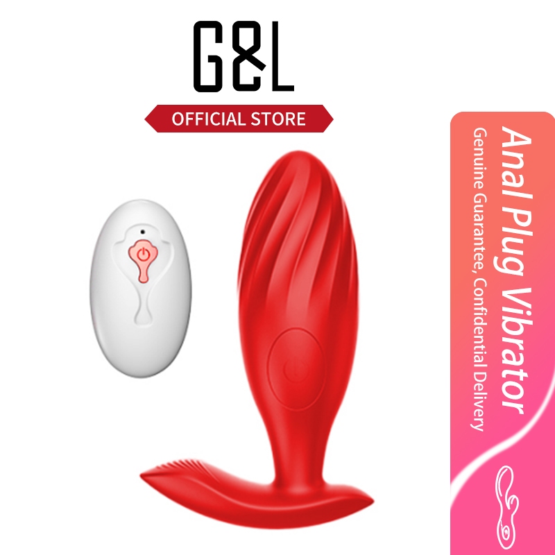Gandl Remote Control Vibration Prostate Massager Male Vibrator Anal Plug