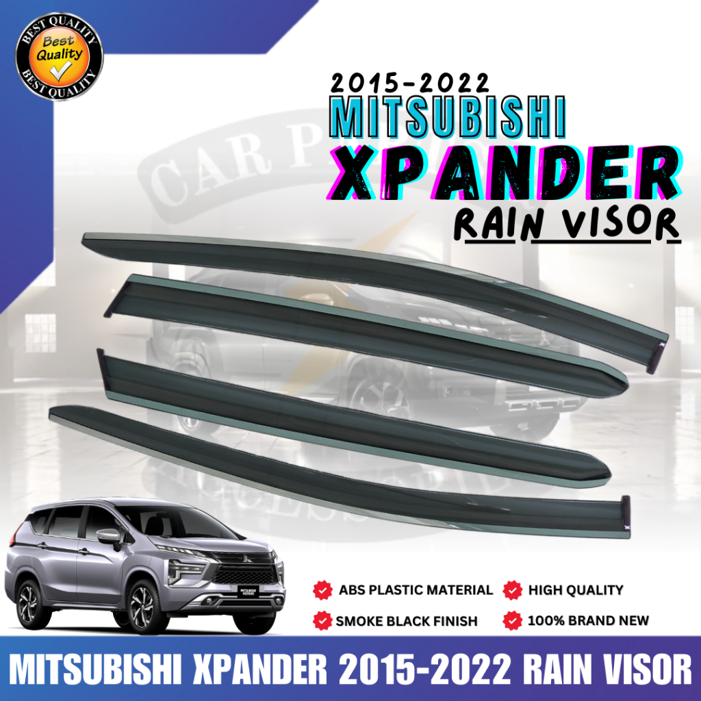 CPA RAIN VISOR For MITSUBISHI XPANDER 2015 2016 2017 2018 2019 2020 ...