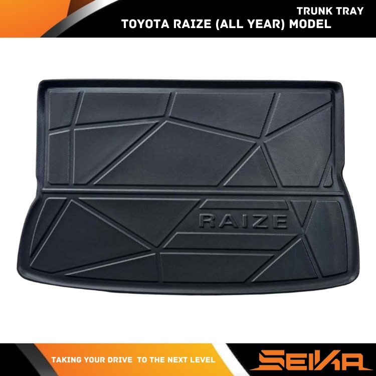 Toyota Raize Cargo Trunk Tray Matting | Shopee Philippines