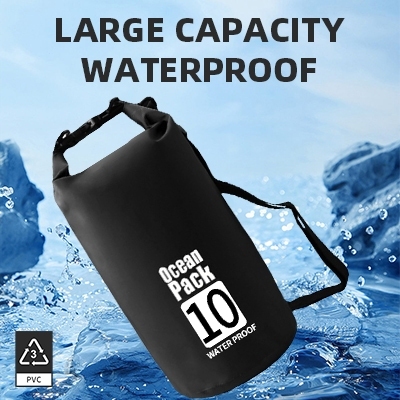 Ocean Dry Bag (2L 5L 10L)Waterproof Bucket Bag Sling Shoulder Backpack Out Door Sport Travel ...