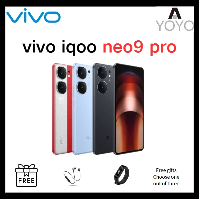 VIVO iQOO Neo 9 Pro 5G Mobile Phone 6.78 inch AMOLED Dimensity 9300 4nm Octa Core 120W ...