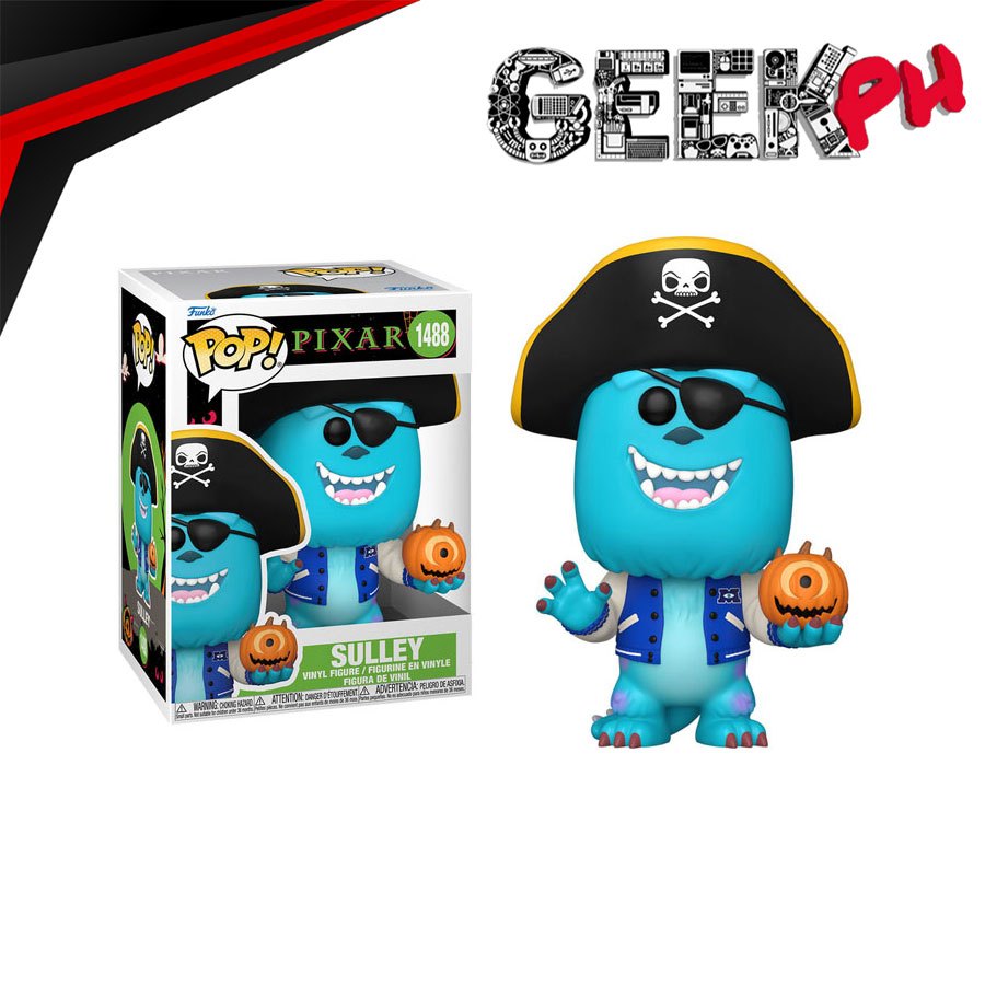 Funko Pop! Disney: Pixar Halloween - Sulley in Pirate Costume sold by ...