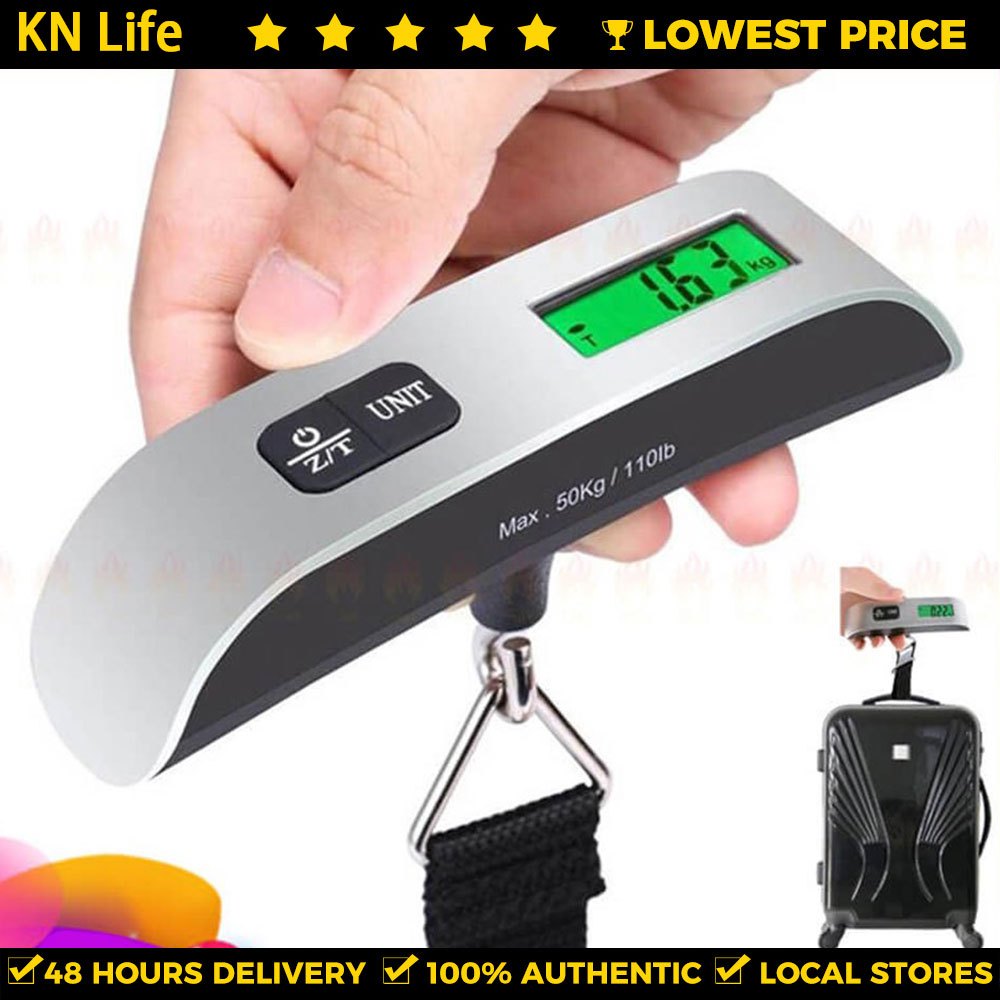KN Life Portable Scale 50KG / 110LB Electronic Scale Digital Luggage ... KN Life Portable Scale 50KG / 110LB Electronic Scale Digital Luggage ...