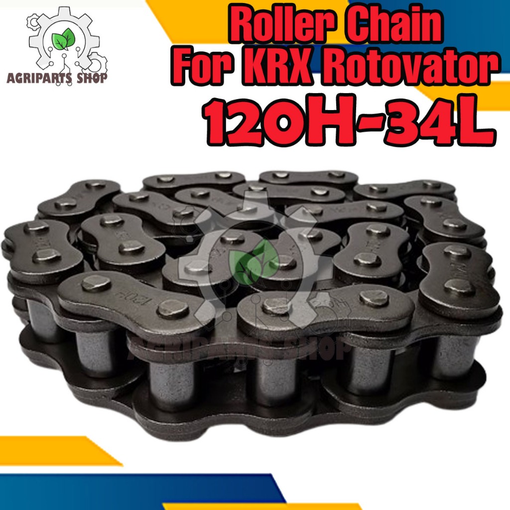 Rotary Chain For KRX Rotovator Kubota 120H - 34L BY OKINAWA JAPAN ...